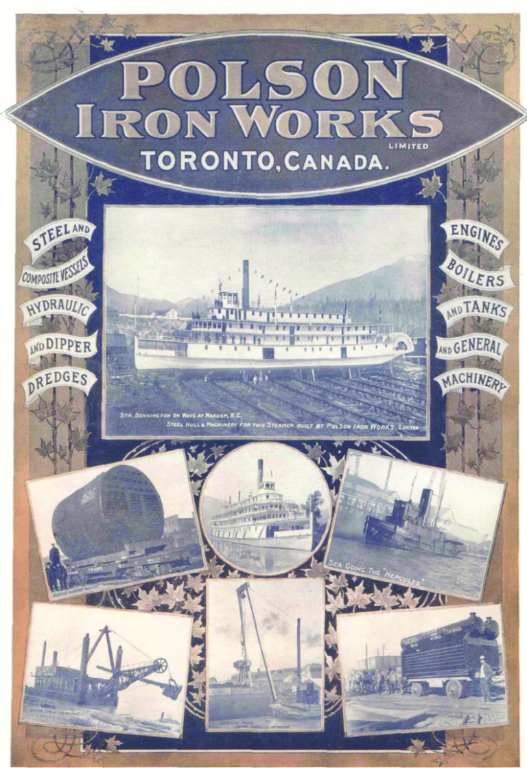 From the archives: Remembering the Polson Iron Works | Muskoka ...